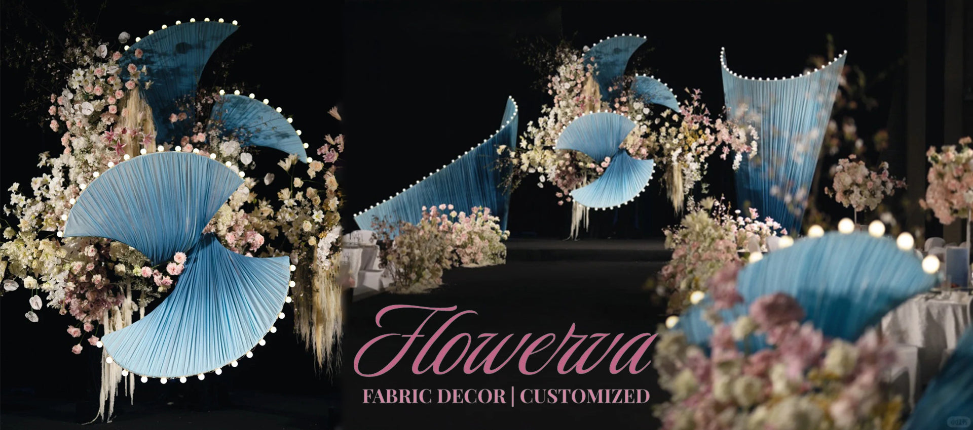 Design Fabric,Wedding Decor-Delivered by Flowerva!